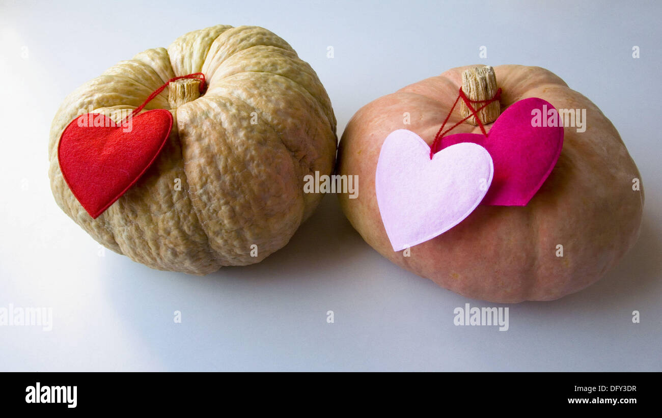 Pumpkin hearts hi-res stock photography and images - Alamy