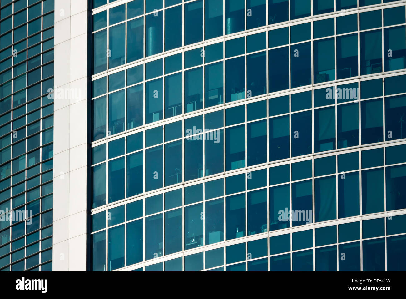 Windows on a modern office building making a background Stock Photo - Alamy