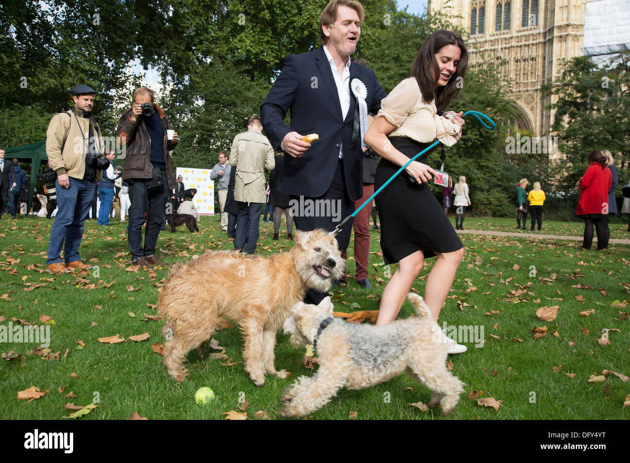 London, UK. Thursday 10th October 2013. Eric Joyce MP and his Irish ...