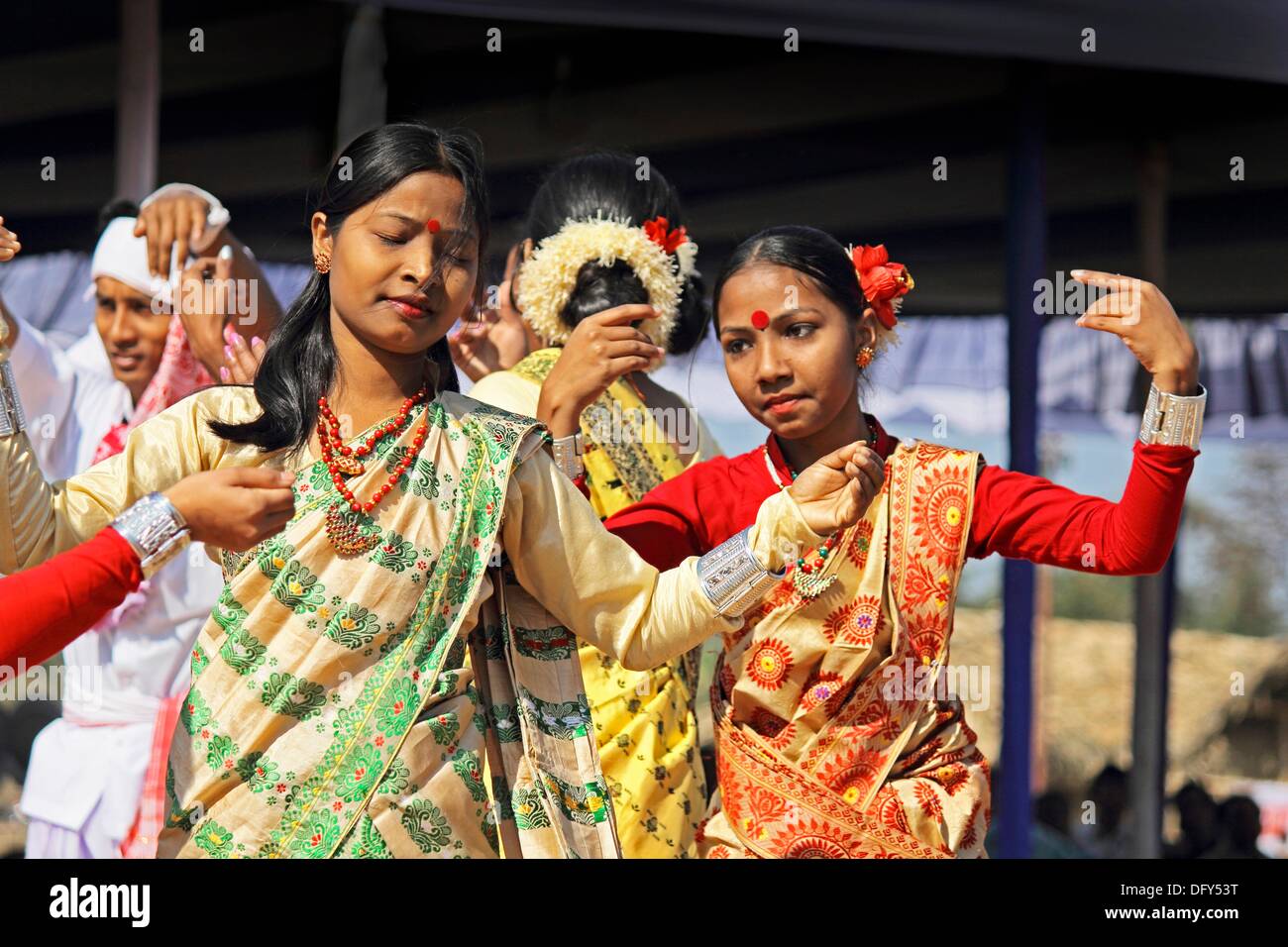 Assamese dance hi-res stock photography and images - Alamy
