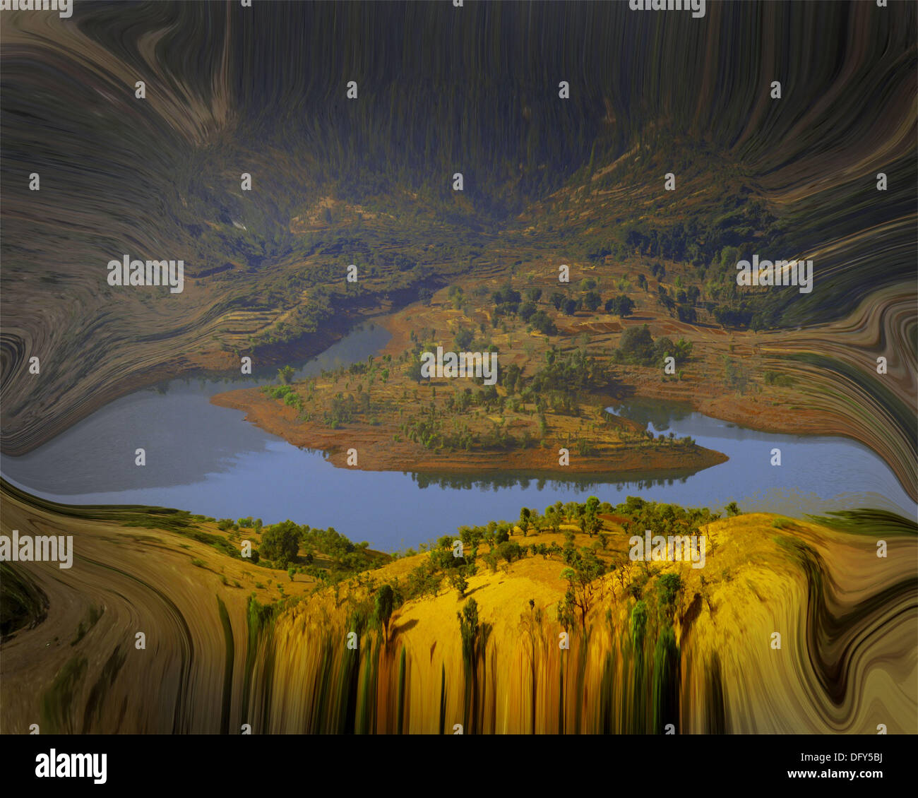 Dam backwaters hi-res stock photography and images - Alamy