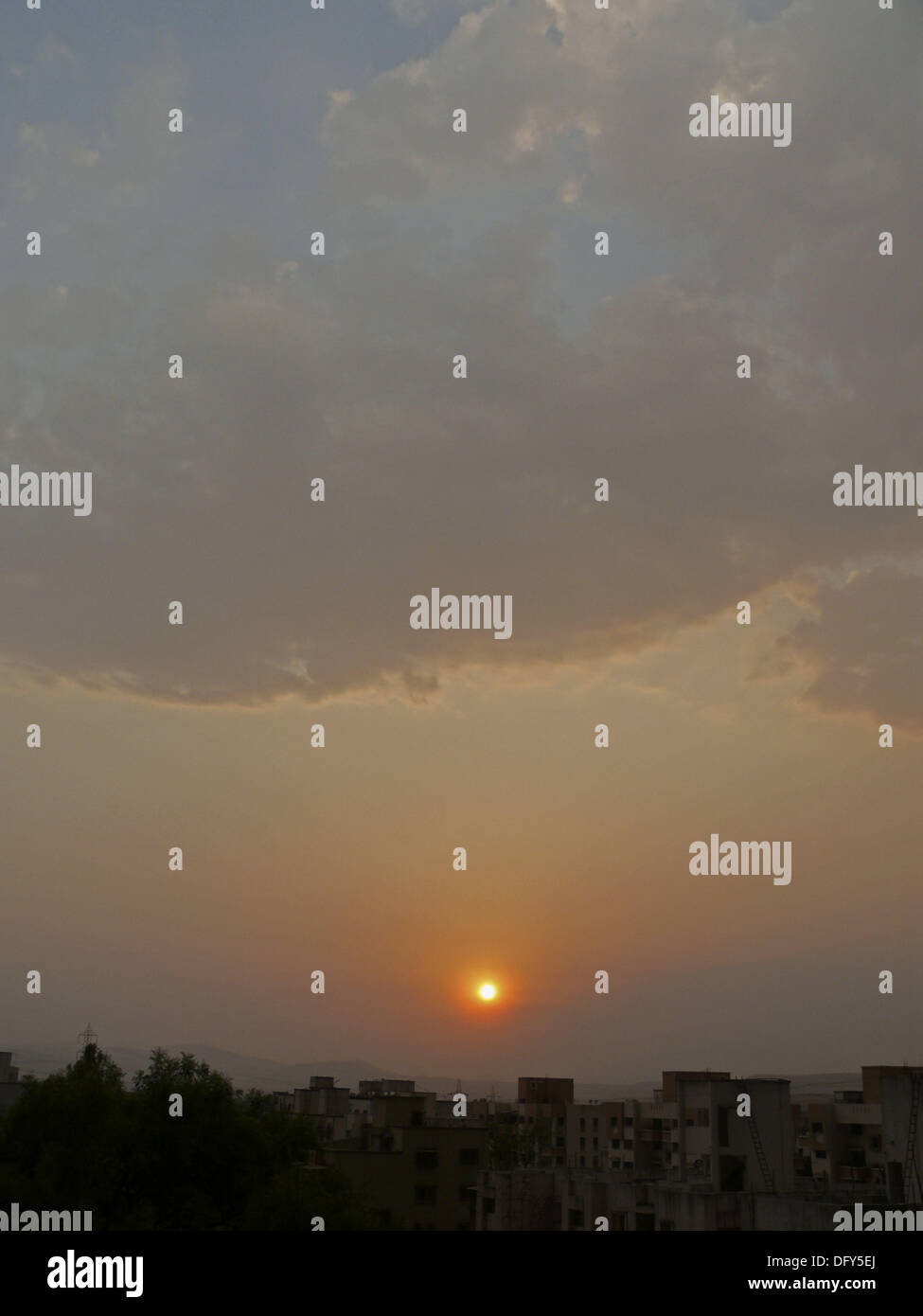 A beautiful sunset pune hi-res stock photography and images - Alamy