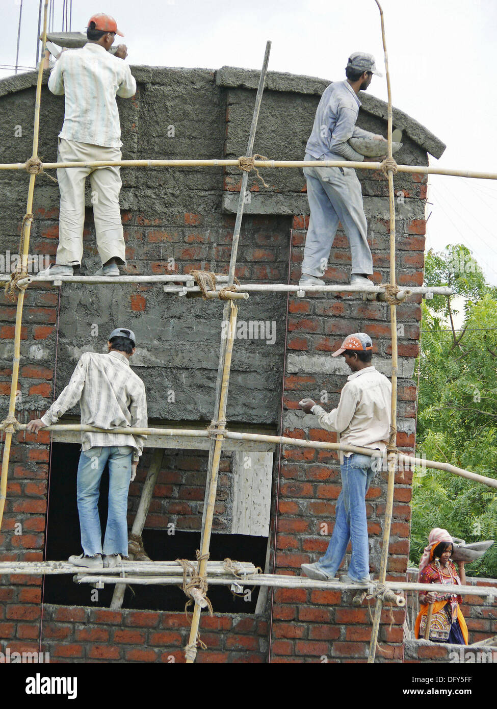 People Working Construction