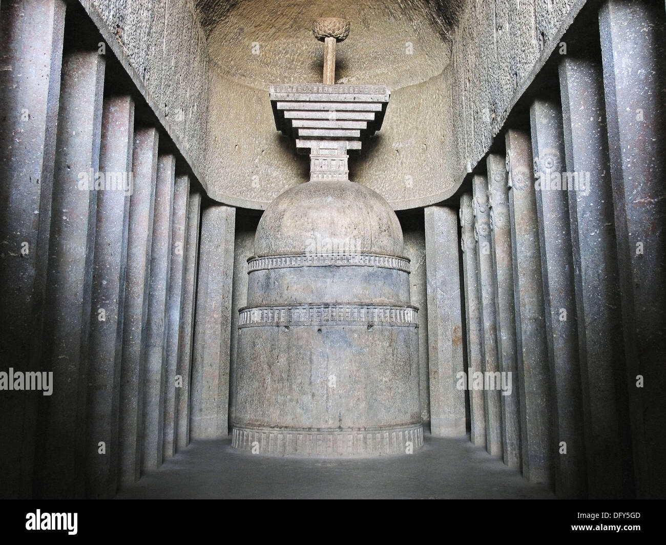 Buddhist chaitya hall hi-res stock photography and images - Alamy