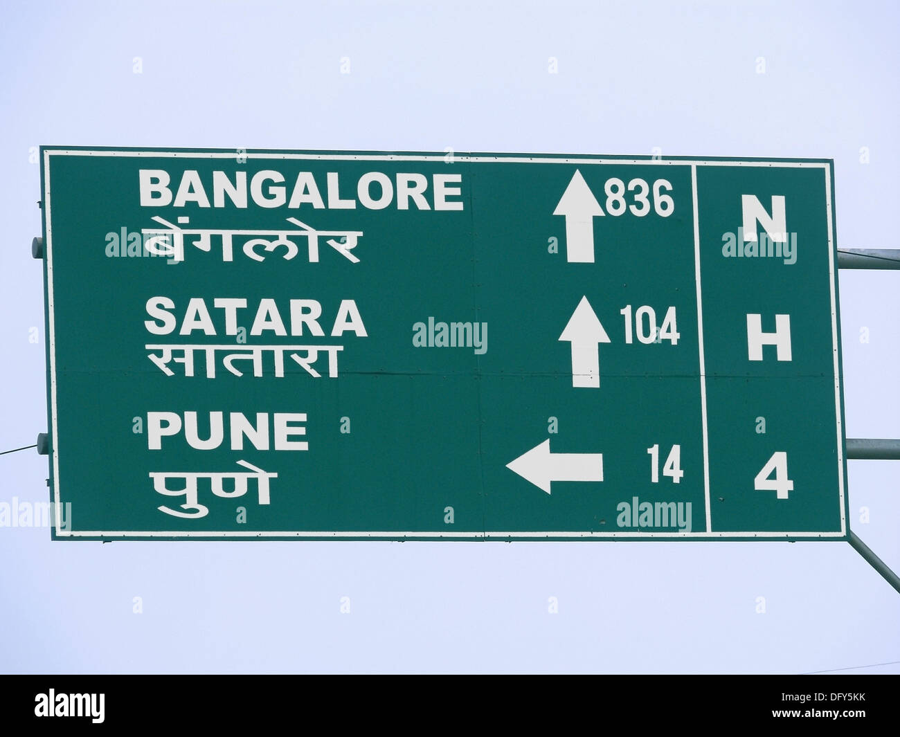 National highway board hi-res stock photography and images - Alamy