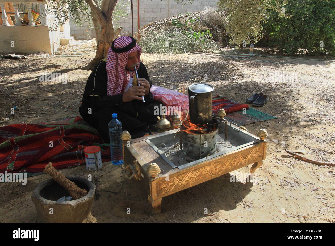 Oct. 10, 2013 - Khan Younis, Gaza Strip, Palestinian Territory - A ...