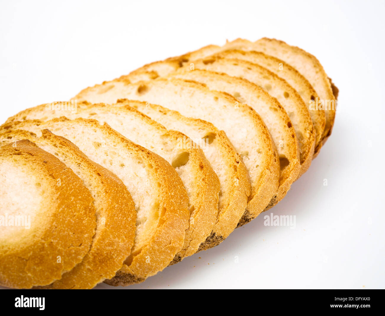 Bread isolated on white background Stock Photo - Alamy