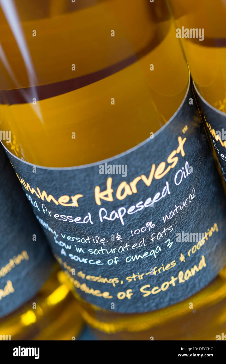 Rapeseed oil bottle hi-res stock photography and images - Alamy