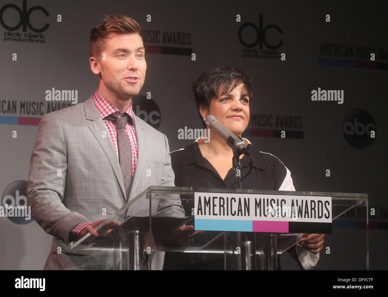 New York, New York, USA. 10th Oct, 2013. Singer LANCE BASS and 'Real ...