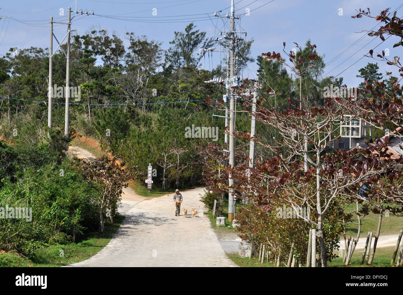 Yomitan village hi-res stock photography and images - Alamy