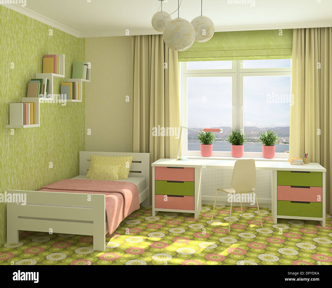 3d playroom hi-res stock photography and images - Alamy