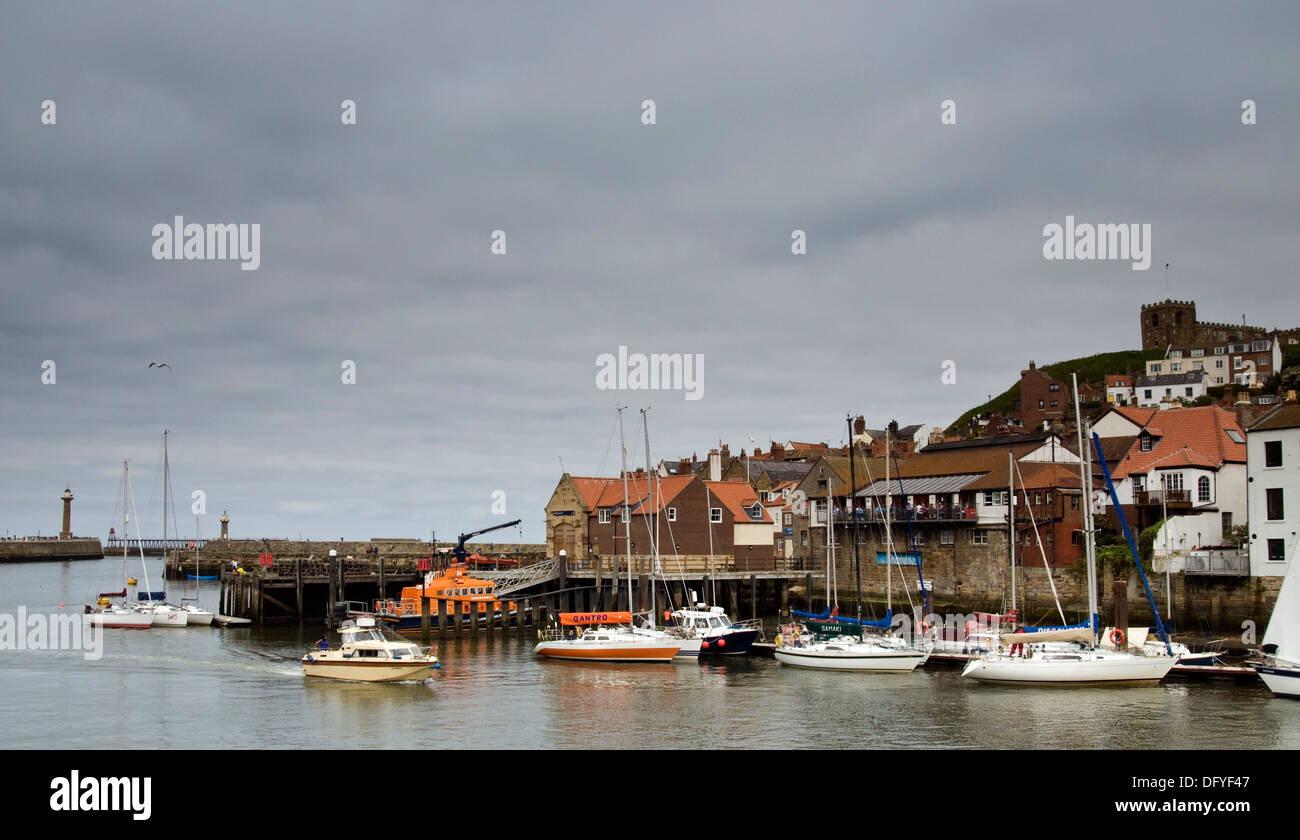 Whitby bay north Yorkshire Stock Photo - Alamy
