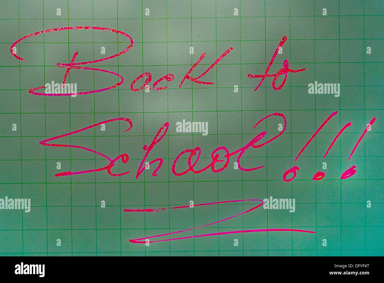 Inscription color slogan BACK TO SCHOOL in a cheerful color pink with ...