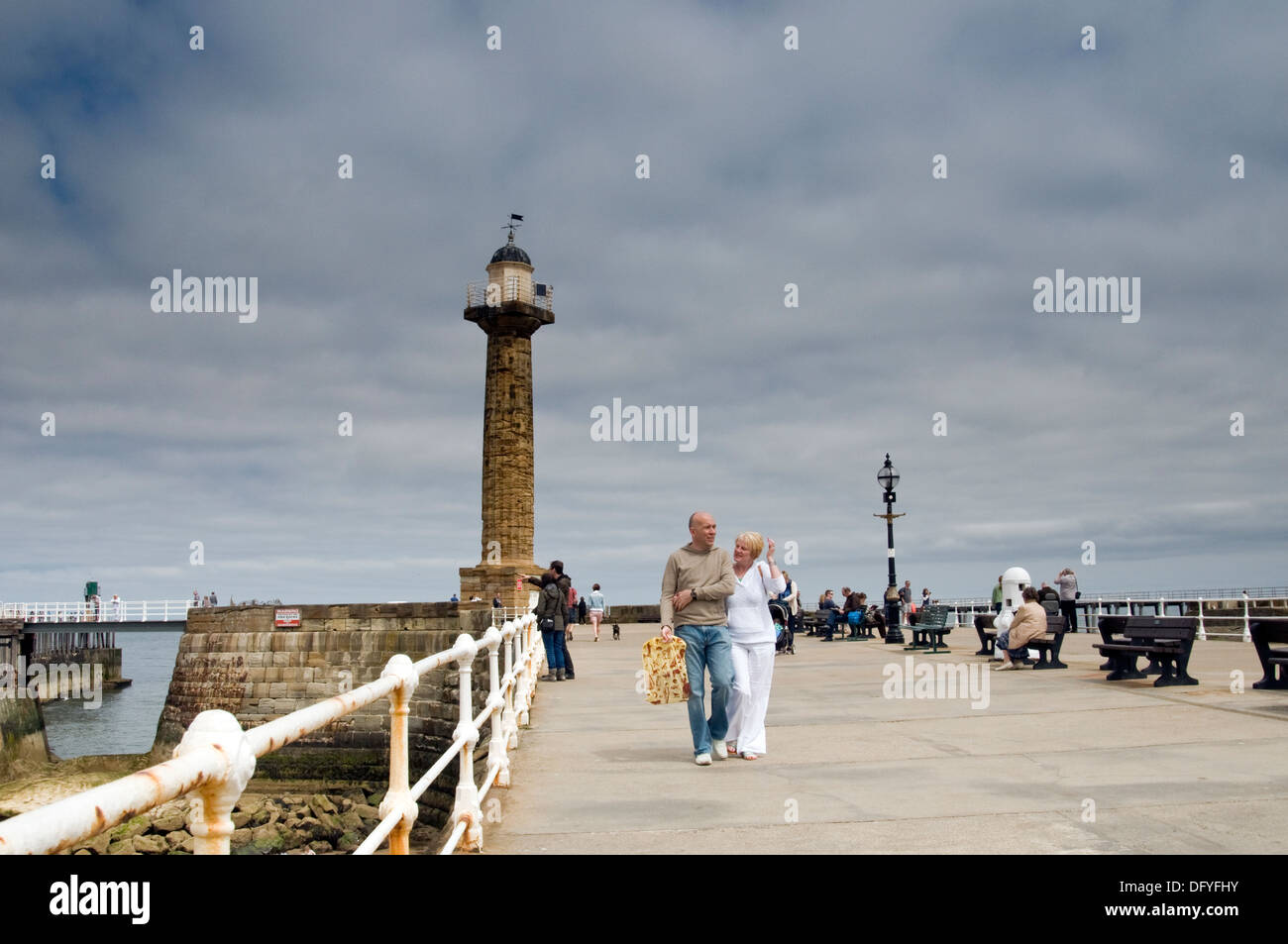 Whitby sea front hi-res stock photography and images - Alamy