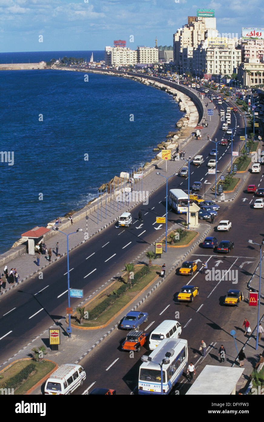 Alexandria egypt aerial hi-res stock photography and images - Alamy