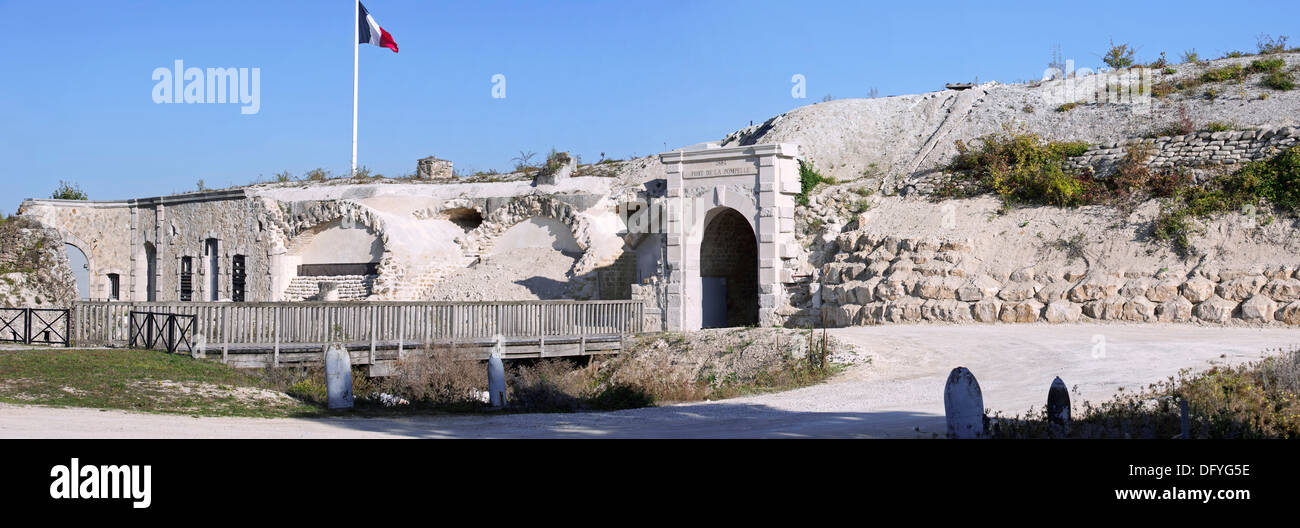 Fort de la Pompelle / Fort Herbillon, First World War One fortification ...