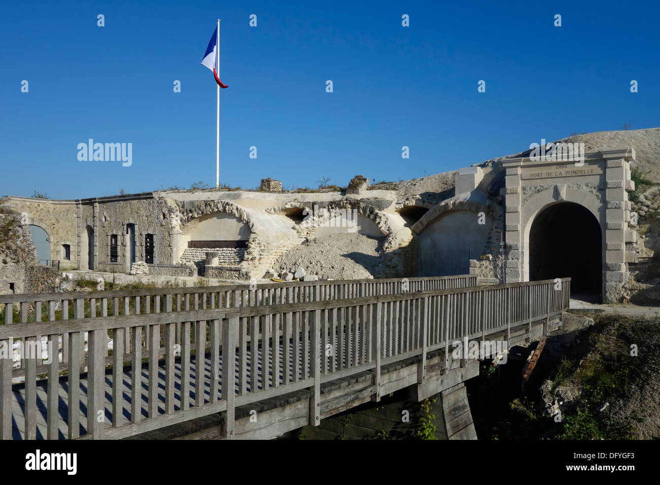 WWI Fort de la Pompelle / Fort Herbillon, First World War One ...