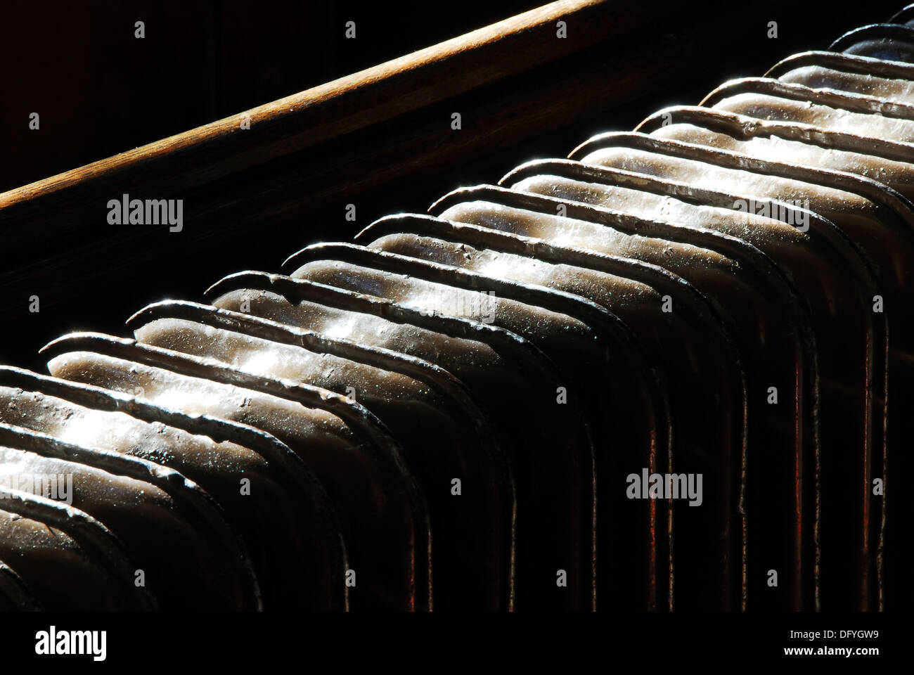 An old fashioned radiator UK Stock Photo - Alamy