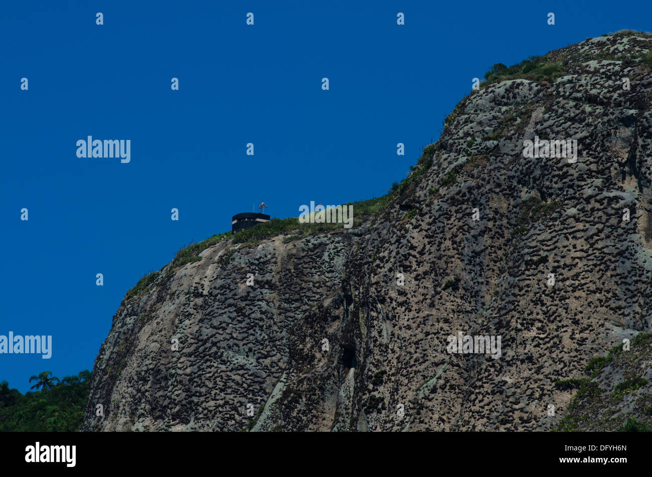 View of the Alcatrazes island, north shore of Sao Paulo state, Brazil ...