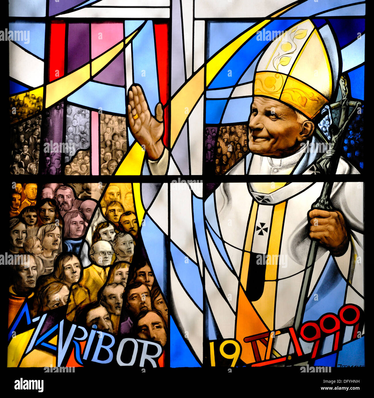 Maribor, Stajerska, Slovenia. Cathedral (Stolna cerkev - 15thC, Gothic ...