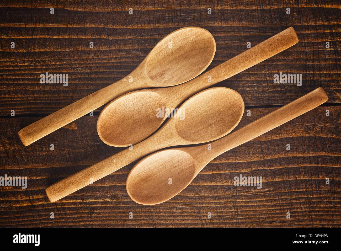 Table and spoons hi-res stock photography and images - Alamy
