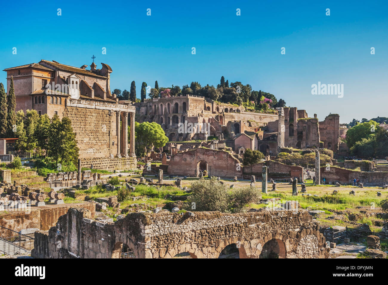 Italien forum romanum hi-res stock photography and images - Alamy