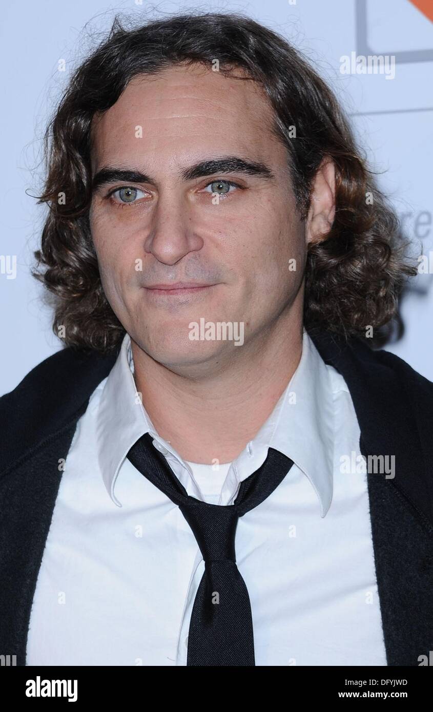 New York, NY, USA. 9th Oct, 2013. Joaquin Phoenix at arrivals for ...