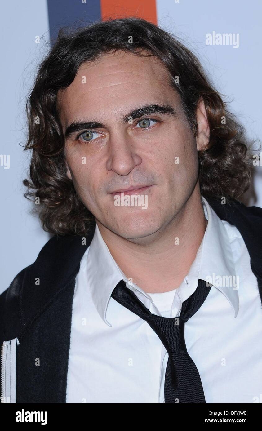 New York, NY, USA. 9th Oct, 2013. Joaquin Phoenix at arrivals for ...