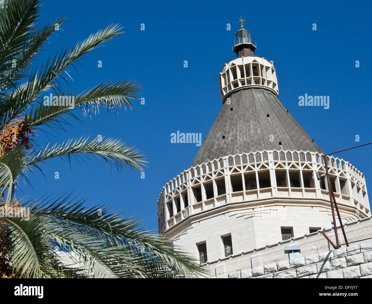 Nazareth, Israel . 10th Oct, 2013. The Church of Annunciation, a symbol ...