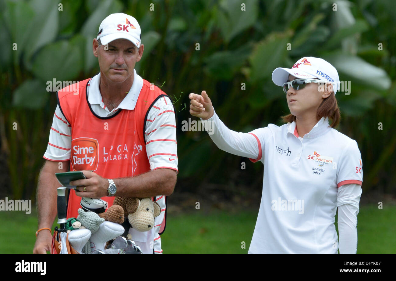 Kuala Lumpur, Malaysia. 10th Oct, 2013. Na Yeon Choi of South Korea ...