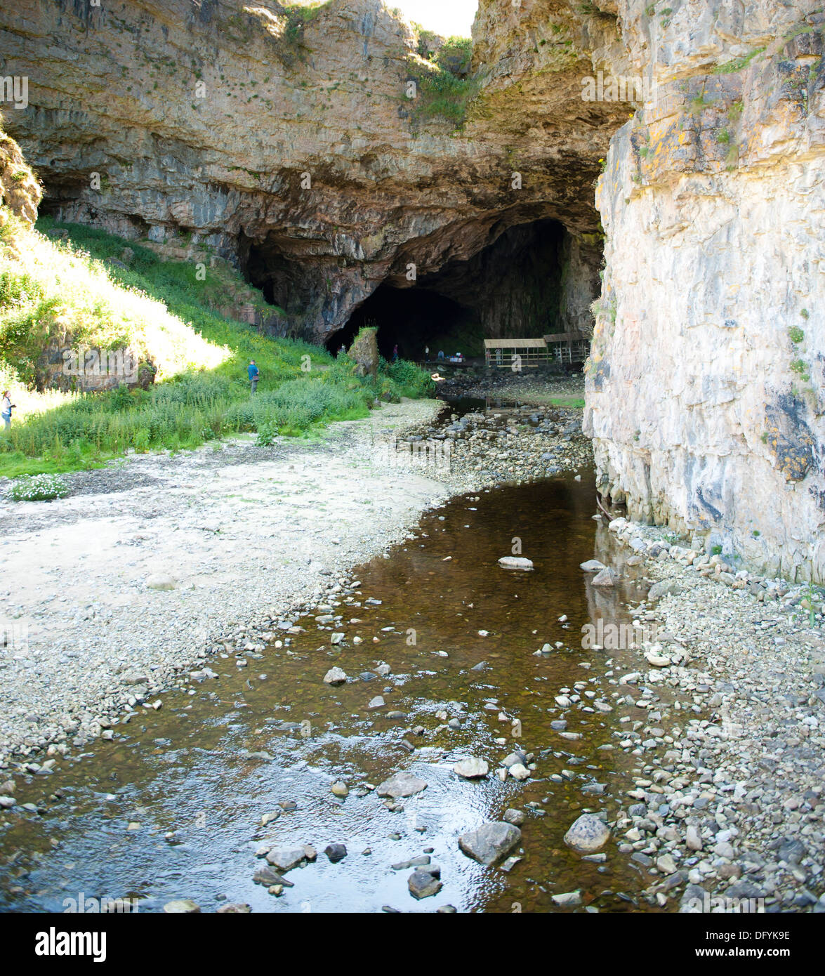 Entrance to Smoo cave Stock Photo - Alamy