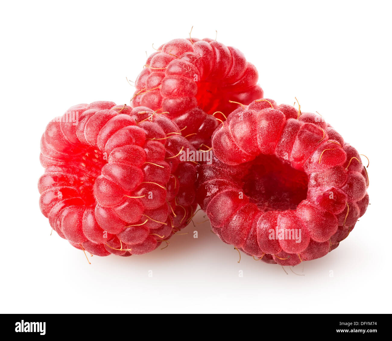 Sweet raspberry isolated on a white background Stock Photo - Alamy