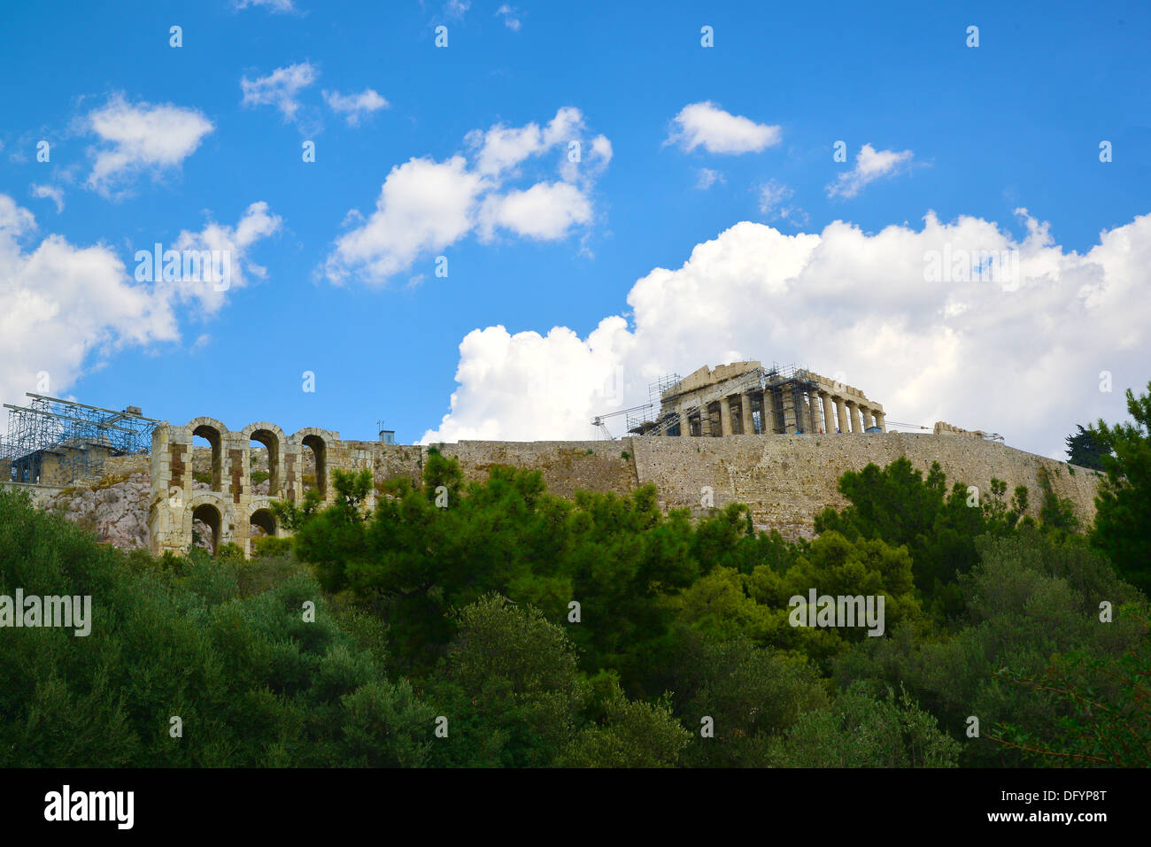 Greece acropolis holy rock hi-res stock photography and images - Alamy