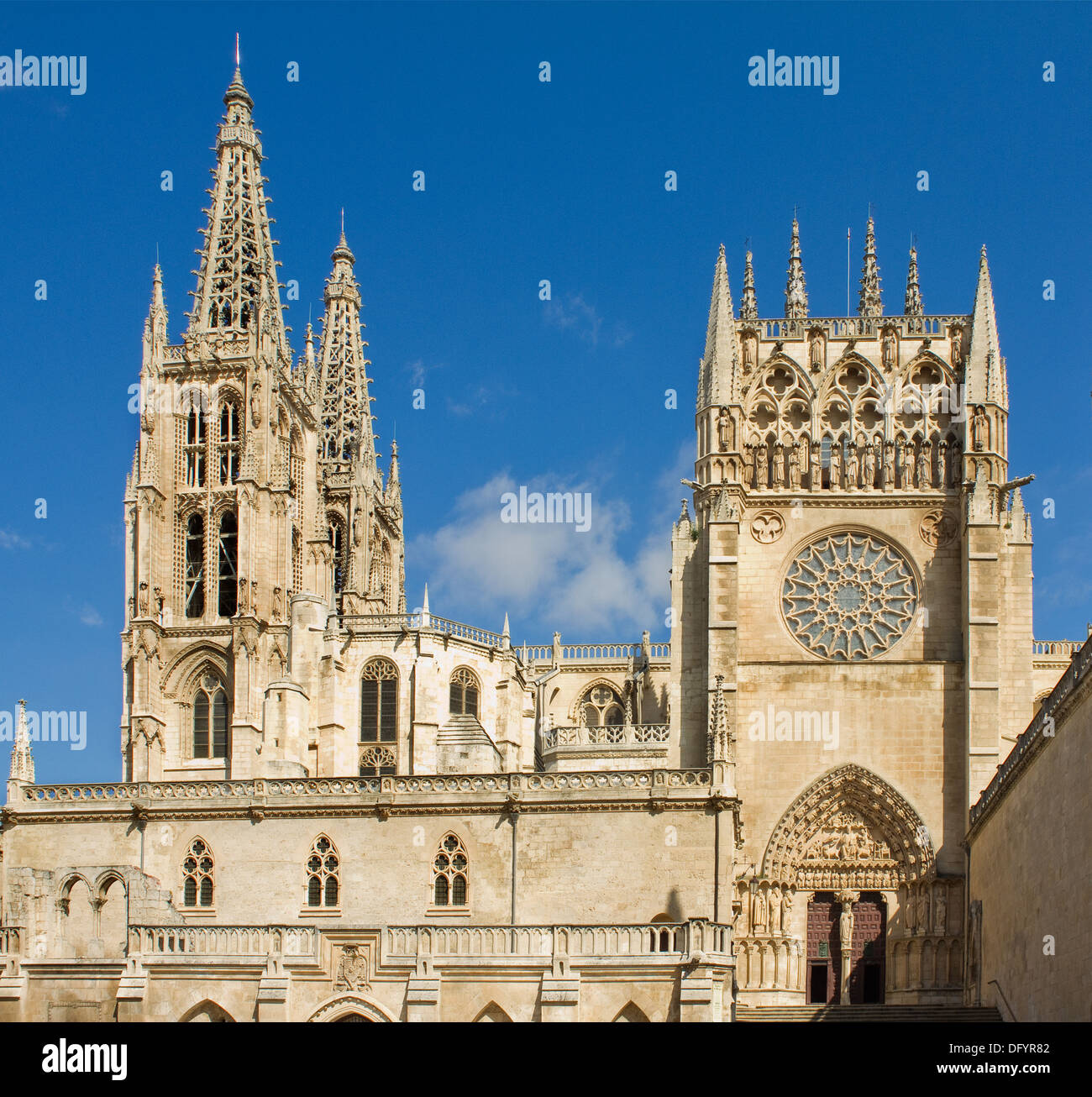 Gothic cathedral leon in hi-res stock photography and images - Alamy
