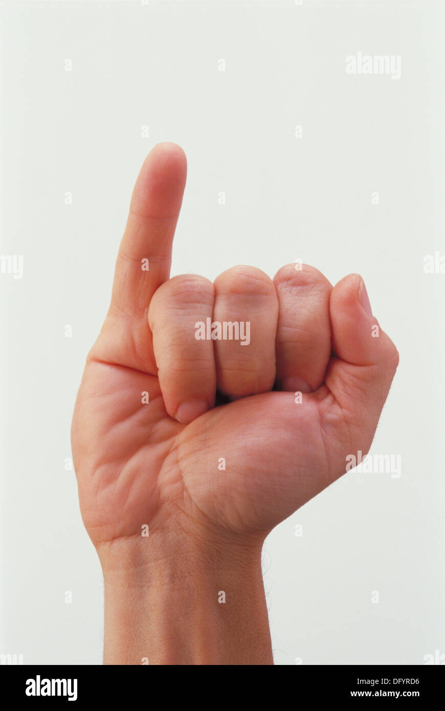 American sign language letter hi-res stock photography and images - Alamy