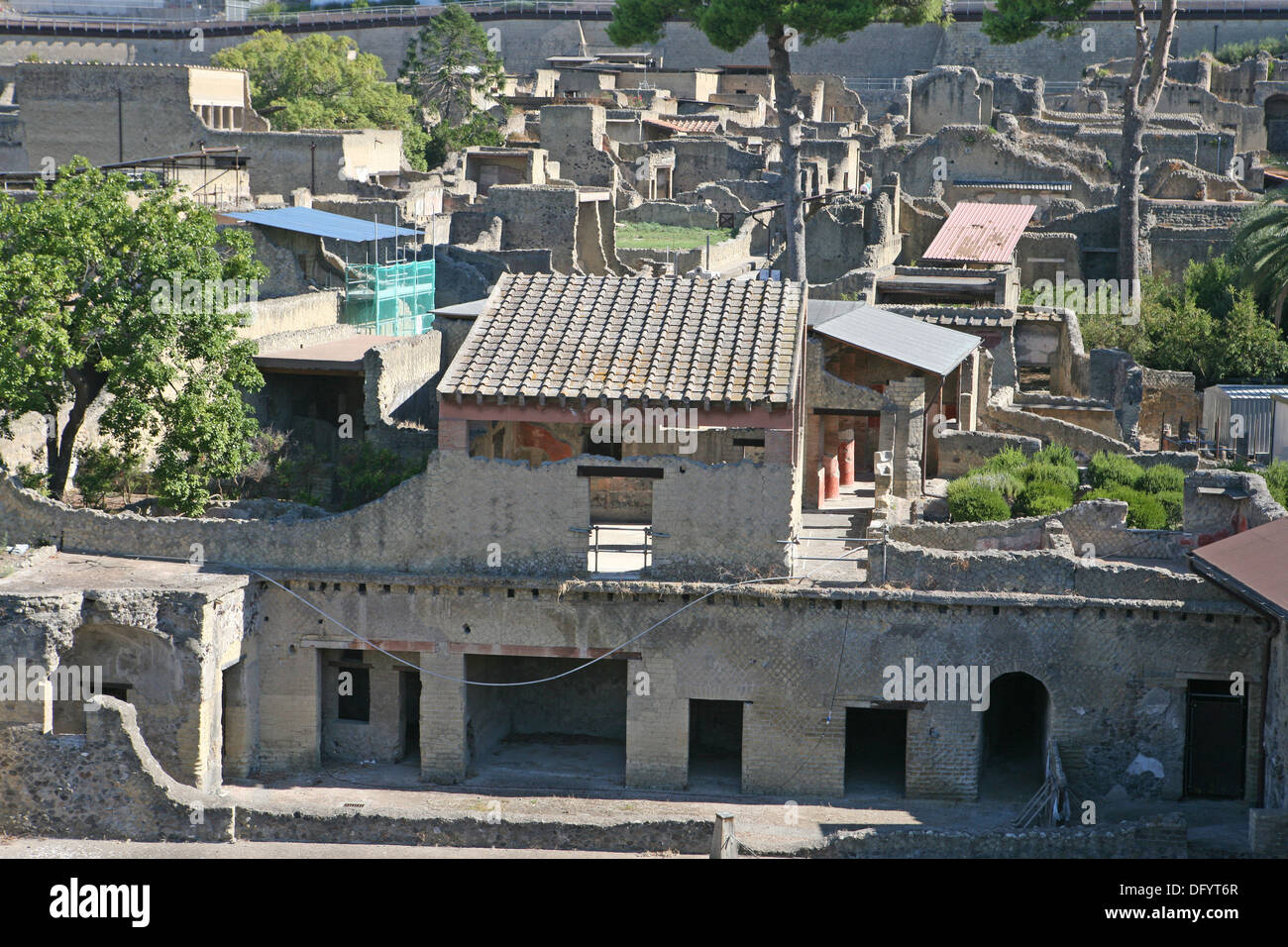 Herculaneum Ercolano Italy Stock Photo - Alamy