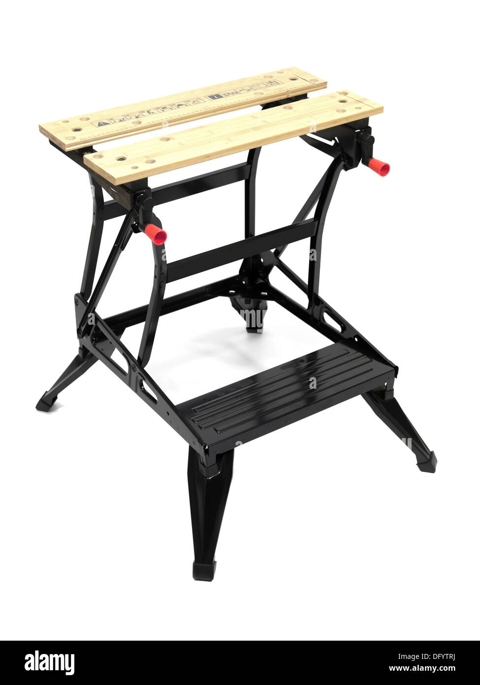 Workbench work bench metal work Cut Out Stock Images & Pictures - Alamy