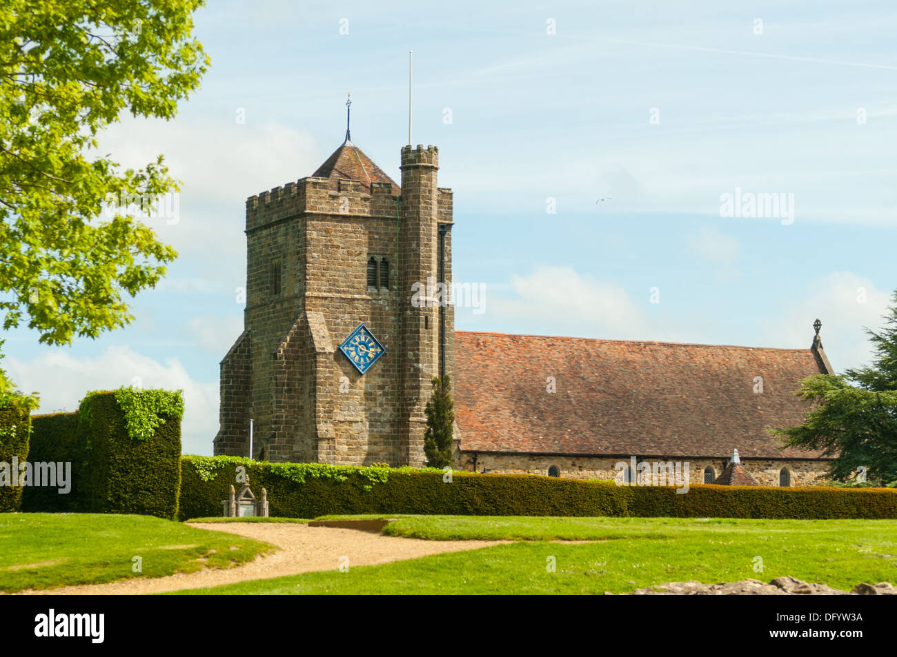 St Mary's Church, Battle Abbey, Battle, East Sussex, England Stock ...