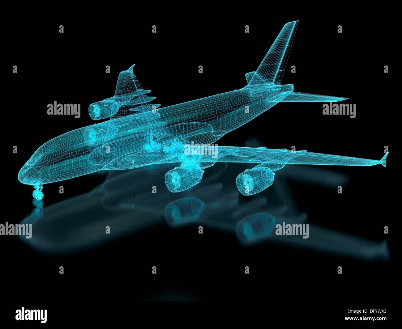 Technical drawing aircraft hi-res stock photography and images - Alamy