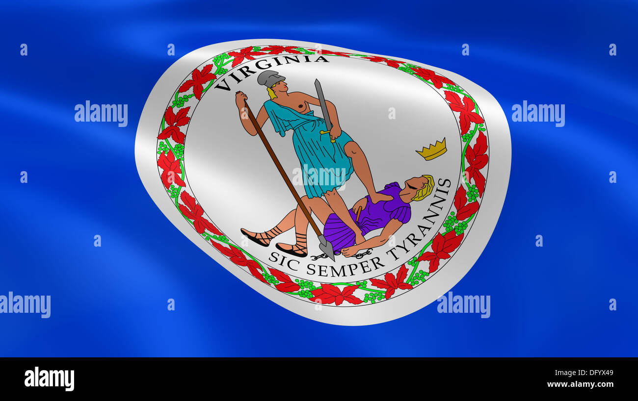 Virginian flag hi-res stock photography and images - Alamy