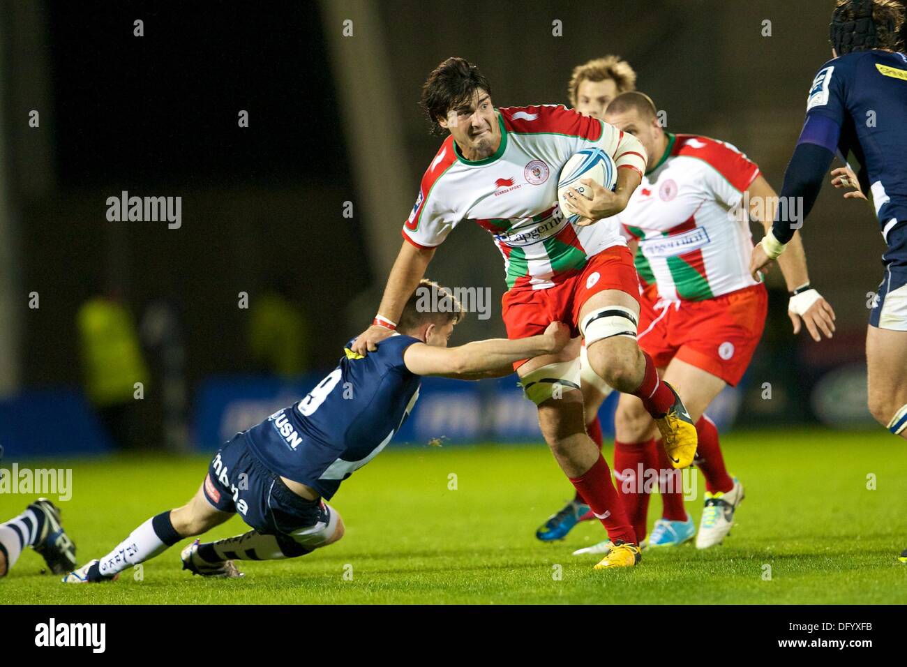 Aj bell salford scrum hi-res stock photography and images - Alamy