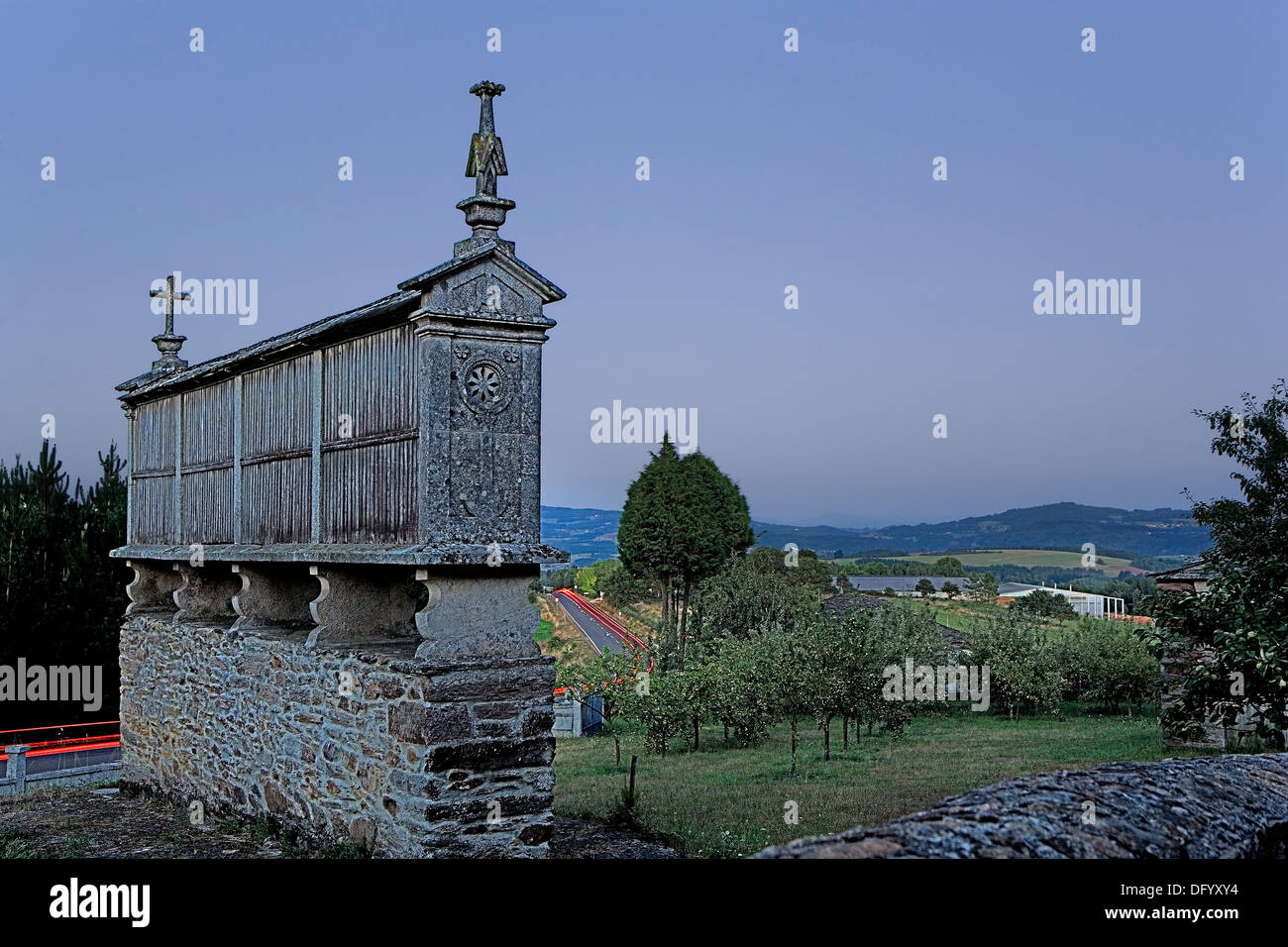 Orreo near Gonzar. Lugo province.Spain. Camino de Santiago Stock Photo ...