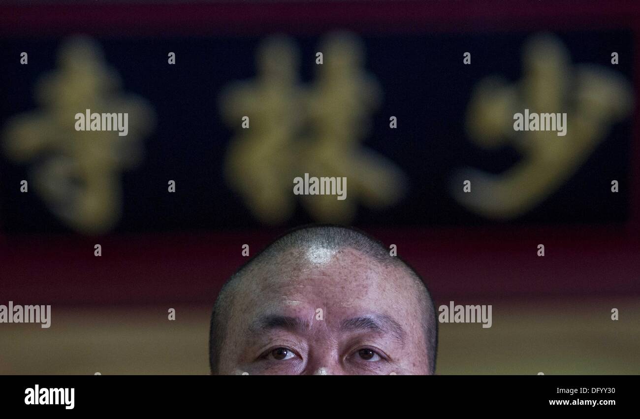 Oct. 10, 2013 - Los Angeles, California, U.S - Shaolin Temple Abbot SHI ...
