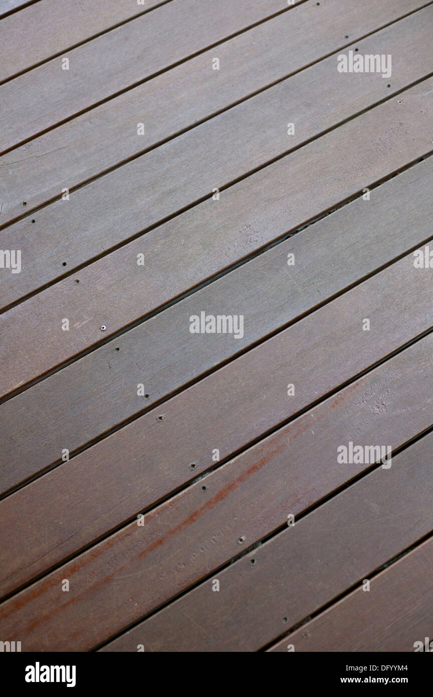 Boat decking closeup hi-res stock photography and images - Alamy