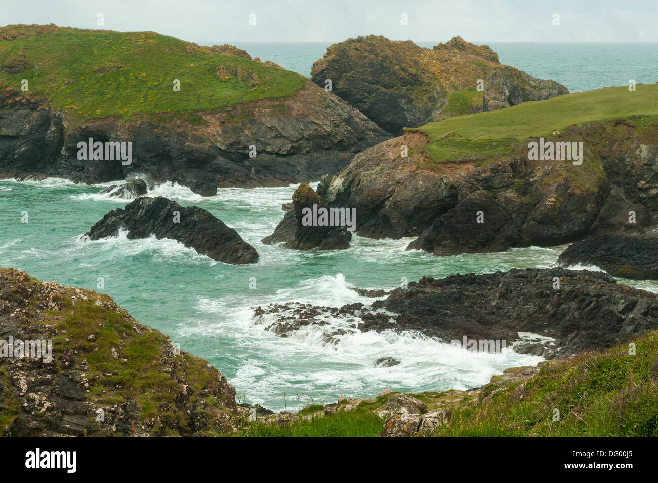 Kynance Cove, the Lizard, Cornwall, England Stock Photo - Alamy