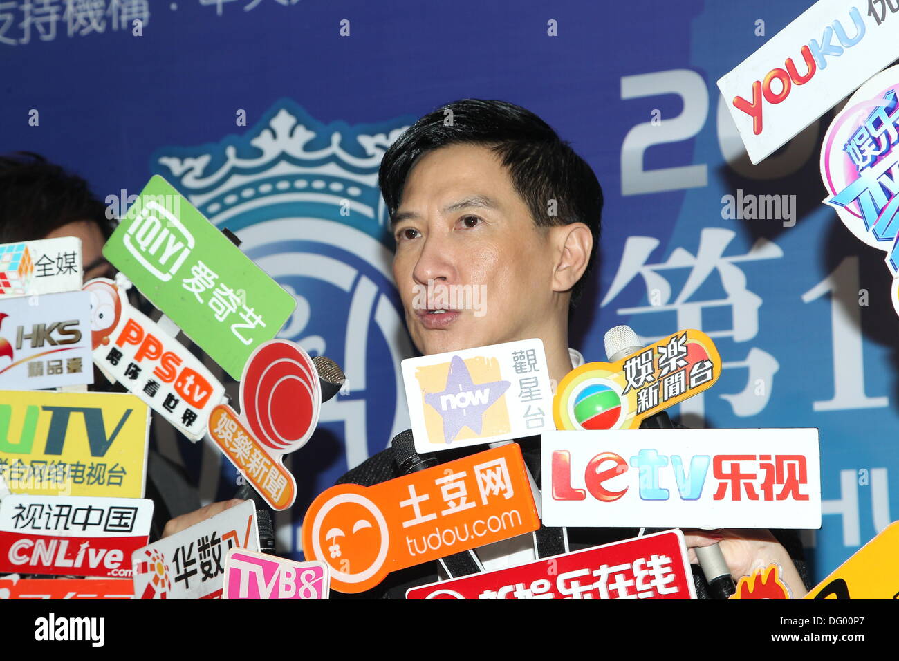 Macao, China. 7th Oct, 2013. Actor Nick Cheung at 10th Huading Awards ...