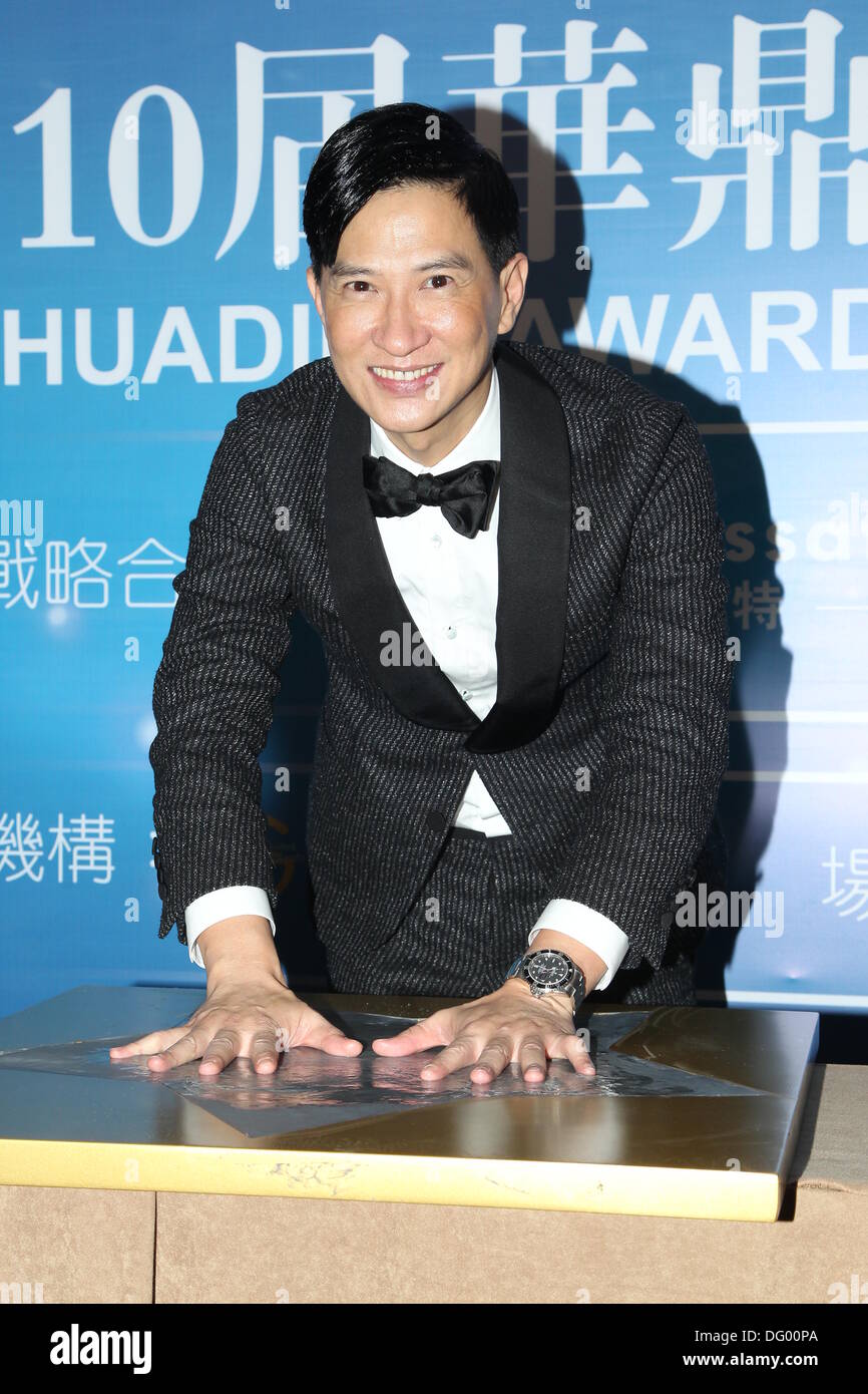 Macao, China. 7th Oct, 2013. Actor Nick Cheung at 10th Huading Awards ...
