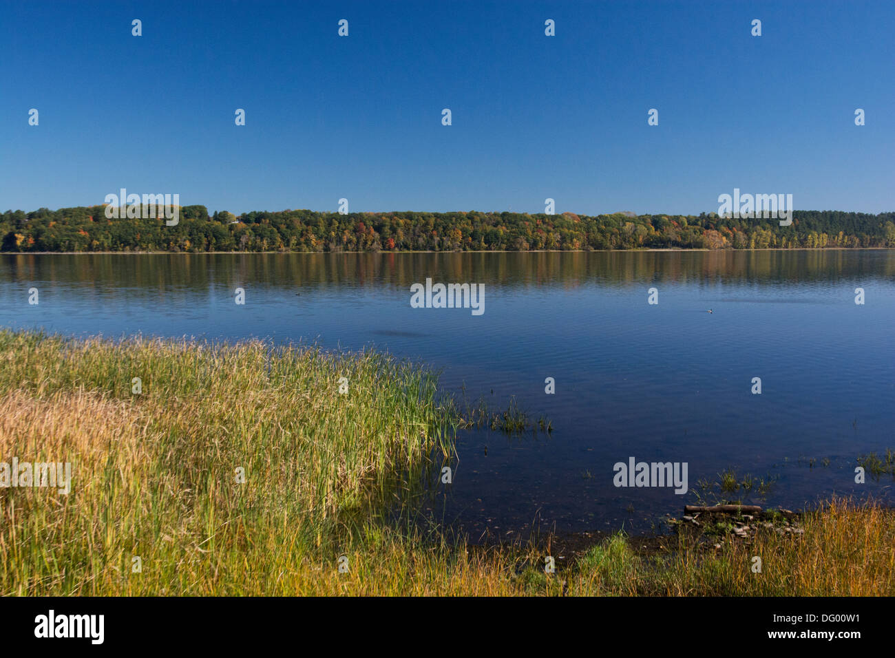 A view of the Ottawa River from Hudson, Quebec Stock Photo - Alamy