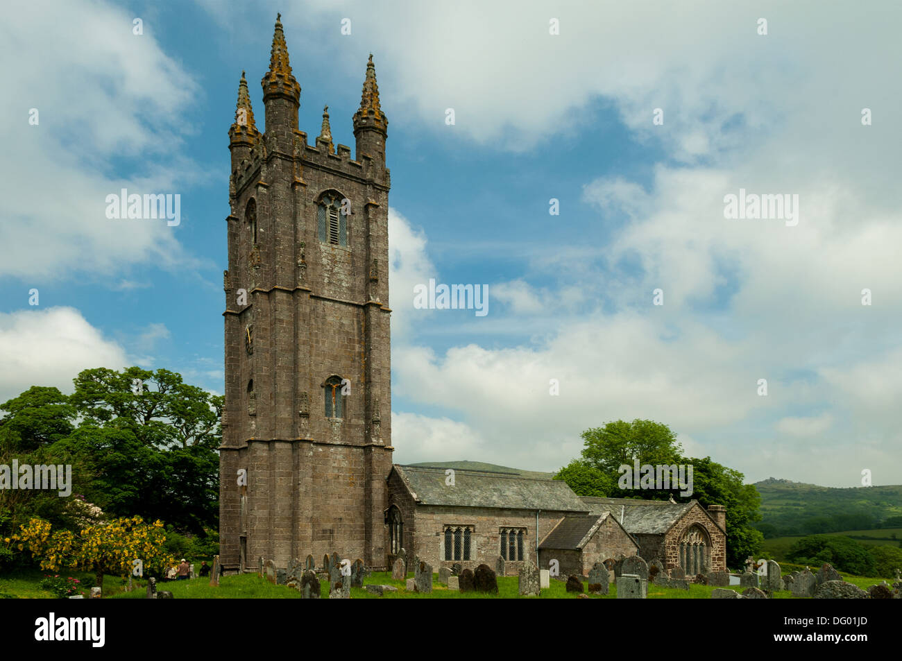 Widecombe in the moor hi-res stock photography and images - Alamy