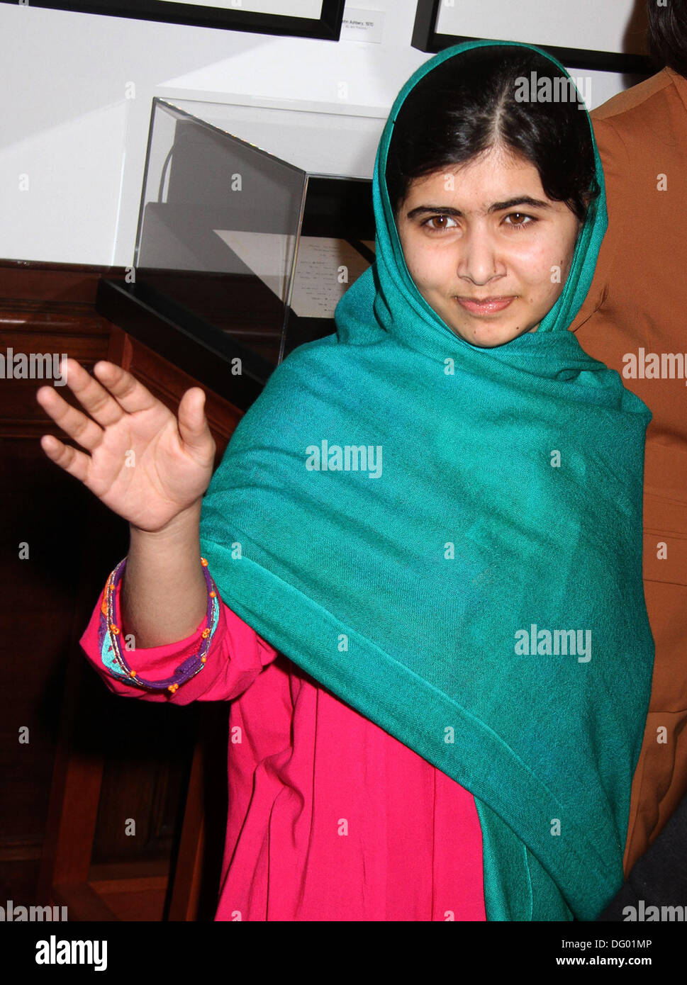 New York, USA. 10th Oct, 2013. MALALA YOUSAFZAI attends the photo op ...